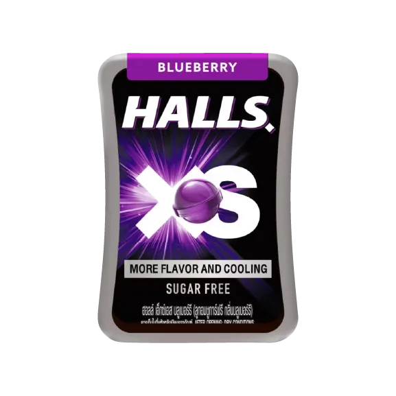 Halls 호올스 XS 블루베리맛 1개입
